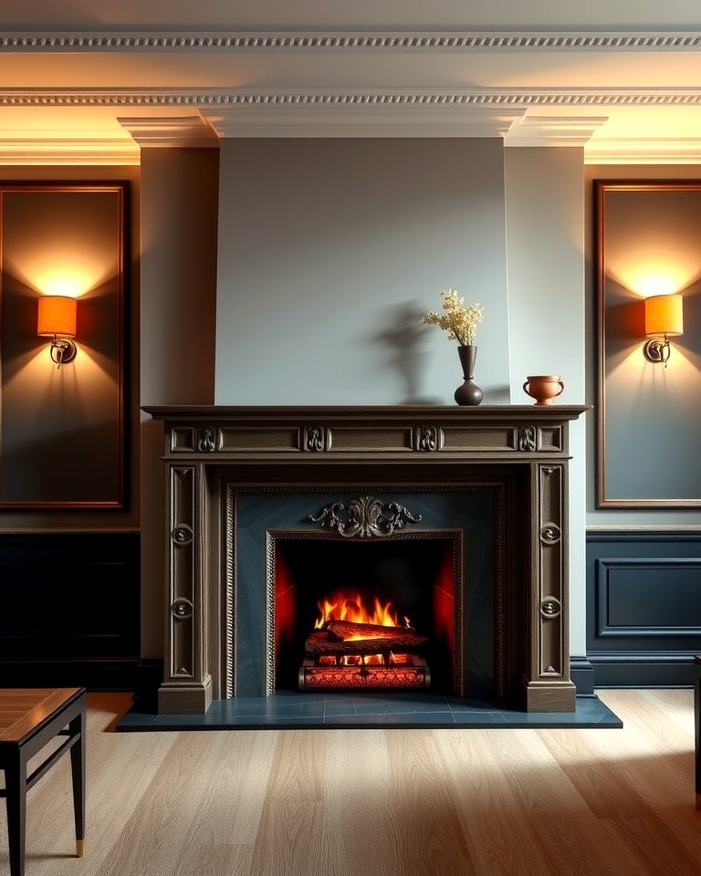25 Fireplace Lighting Ideas to Create a Warm and Inviting Ambiance