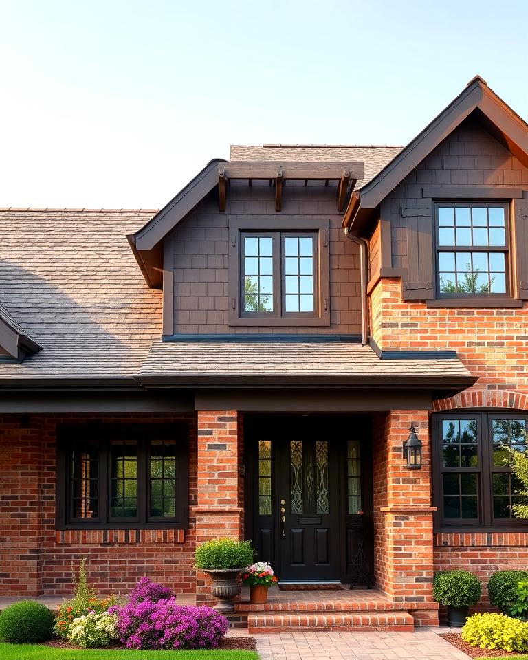 20 Chocolate Brown House Exterior Design Ideas