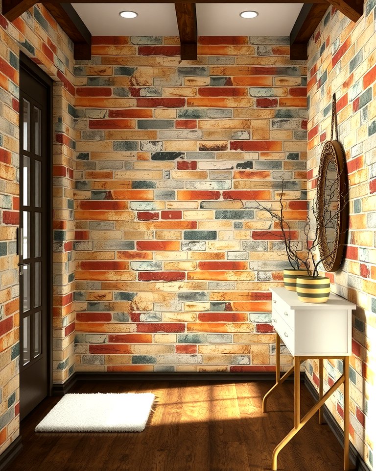 25 Brick Wallpaper Ideas to Transform Your Interior Spaces