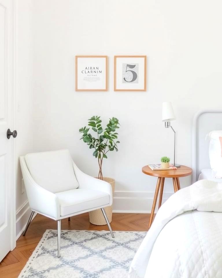 20 Bright Small White Bedroom Design Ideas