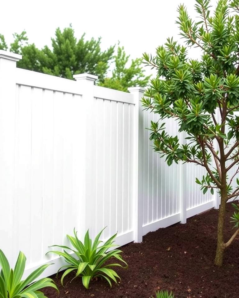 20 White Privacy Fence Ideas for a Classic Look