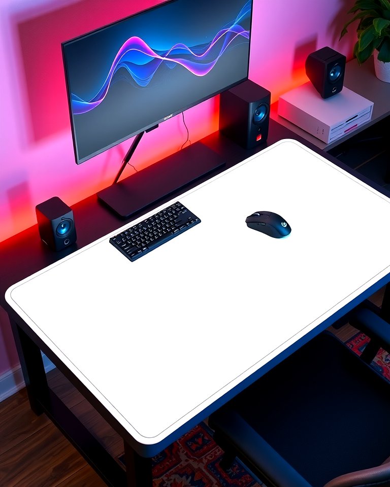 25 All White Gaming Setup Ideas for a Sleek Look