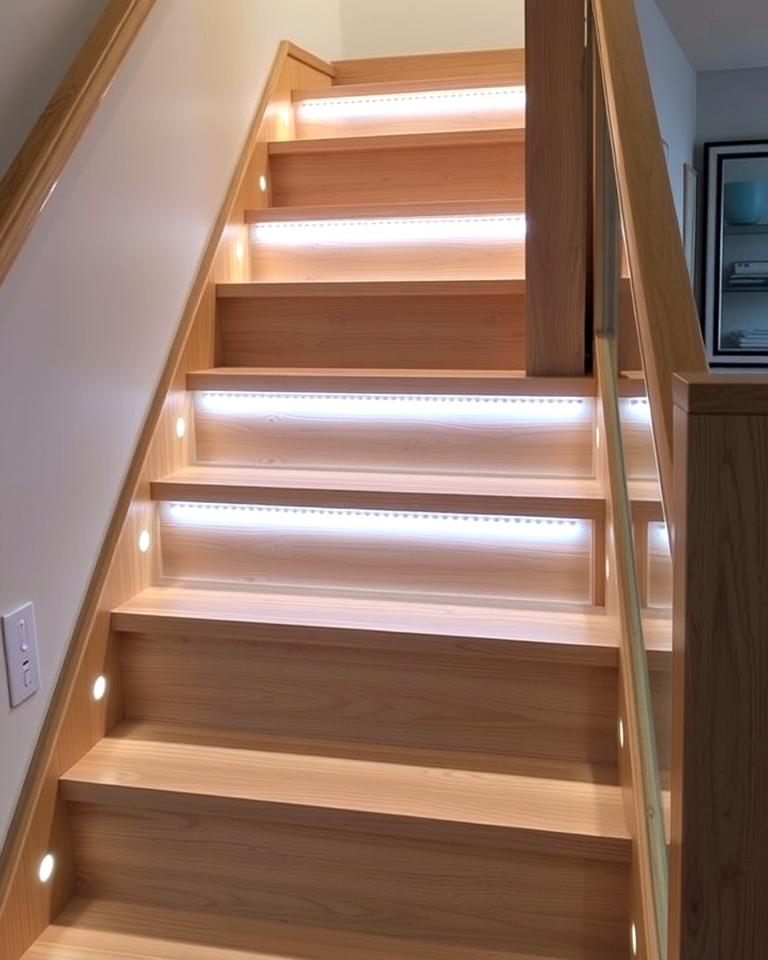 20 White Oak Staircase Ideas for a Modern and Warm Home
