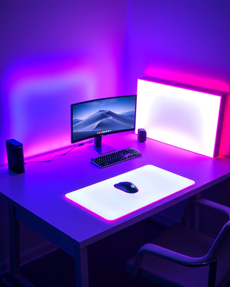 25 All White Gaming Setup Ideas for a Sleek Look