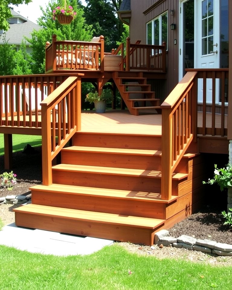 25 Deck Steps Ideas for a Safe and Stylish Entry