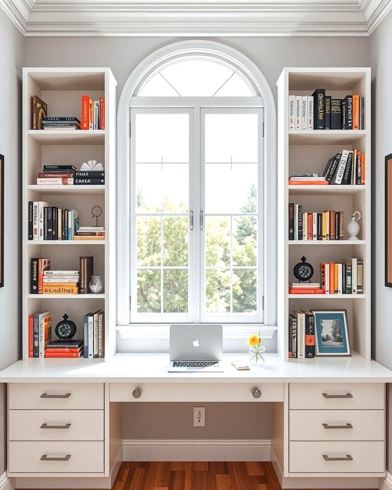 20 Bookcases Around Window Design Ideas: Functional Decor