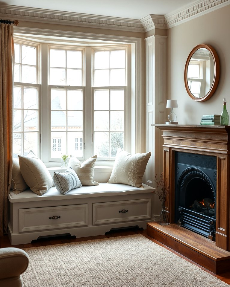 25 Fireplace Seating Ideas to Cozy Up Your Living Room