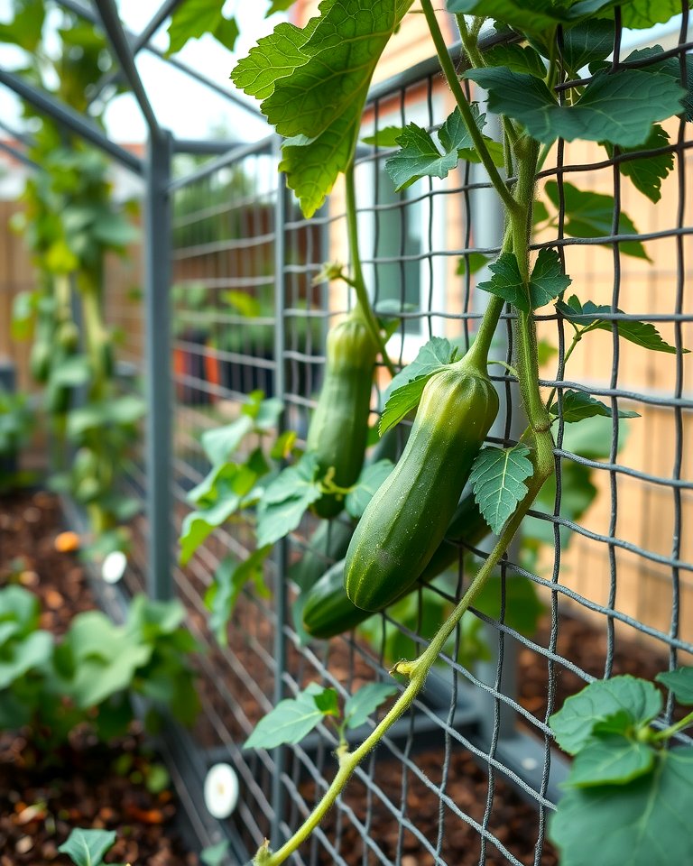 25 Cucumber Trellis Ideas for a Productive Garden