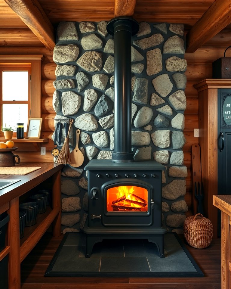 25 Log Cabin Kitchen Design Ideas for a Rustic Look
