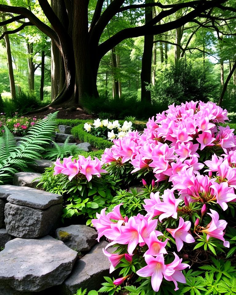 20 Azalea Garden Ideas for a Colorful Landscape