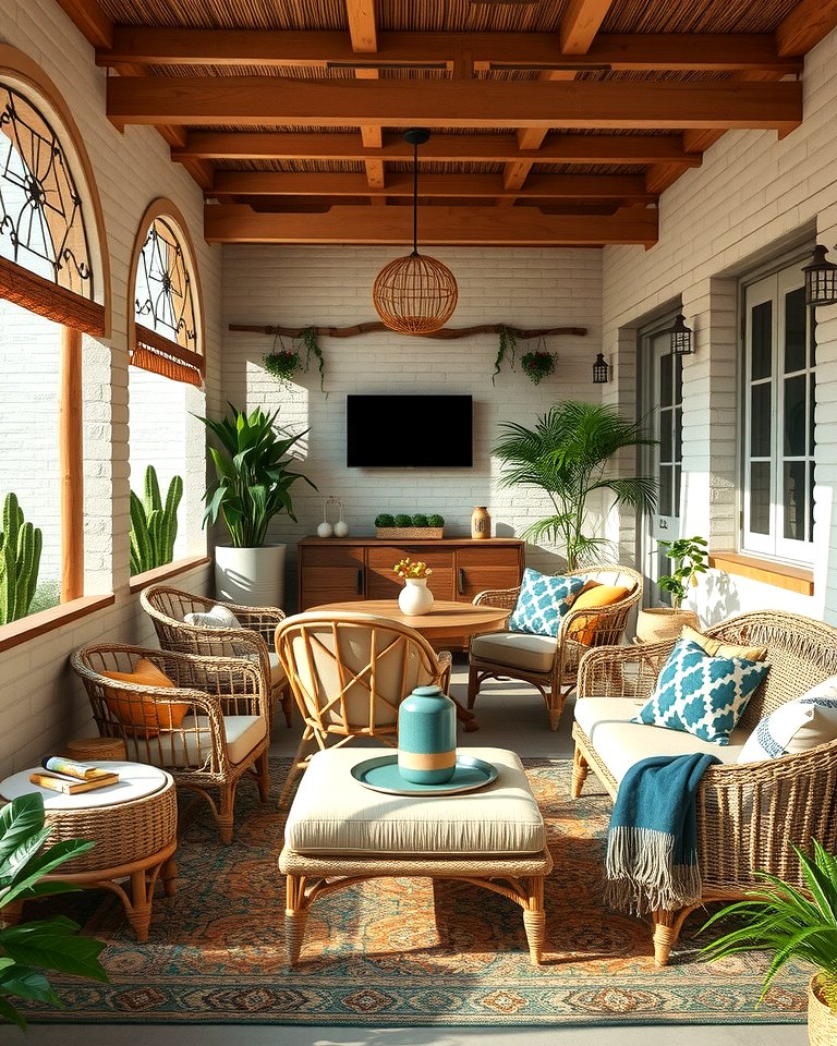 25 Cozy Boho Patio Ideas for Relaxing Outdoor Spaces