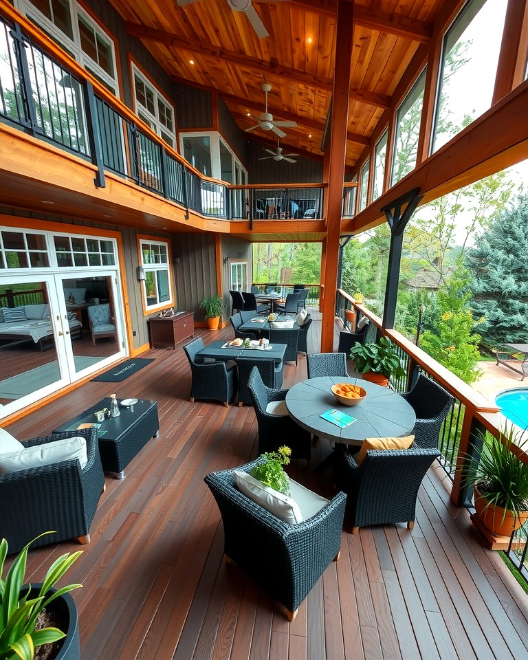 25 Deck and Patio Combination Ideas for a Versatile Outdoor Space