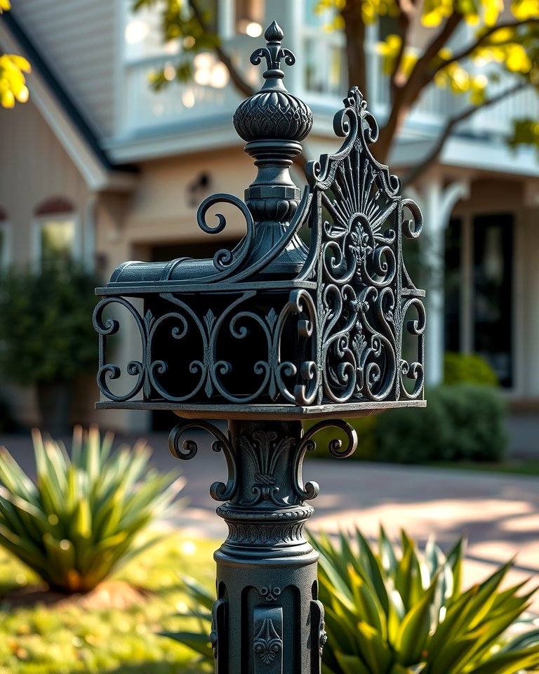 25 Unique Mailbox Post Ideas to Boost Curb Appeal