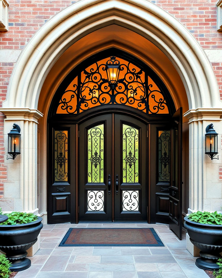 20 Gothic Front Door Ideas to Enhance Your Home