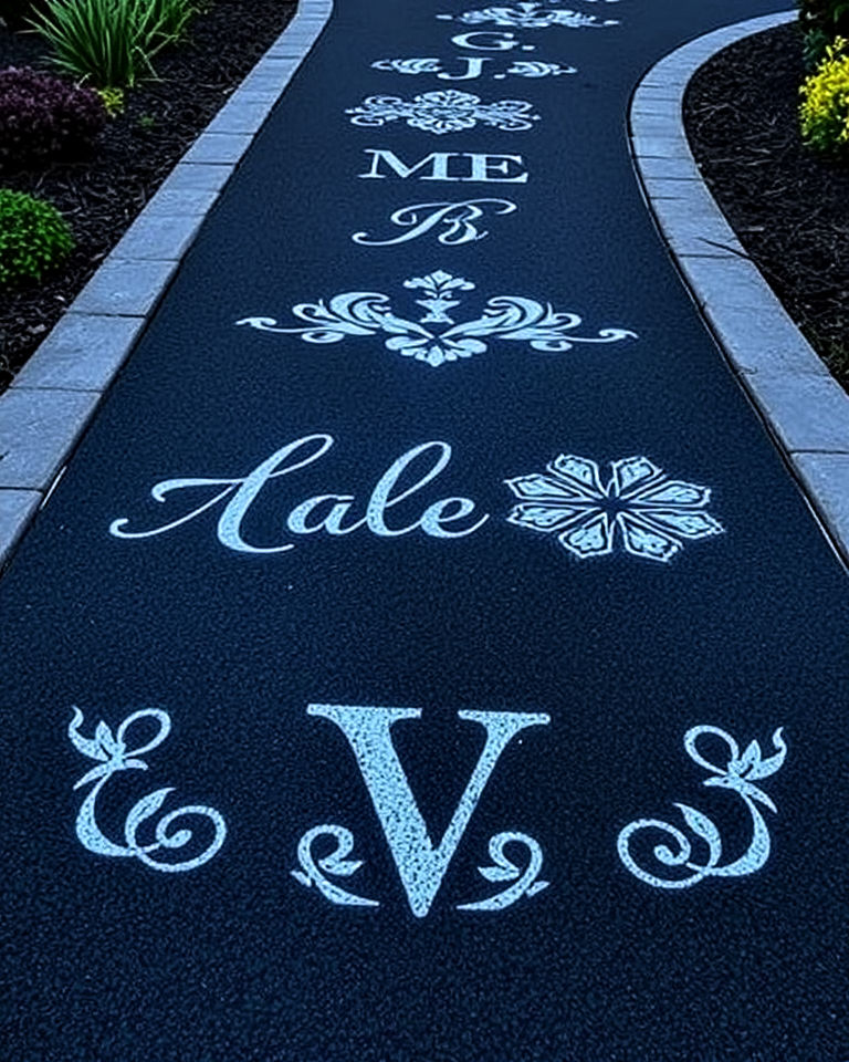 20 Asphalt Walkway Ideas for Durable Pathways