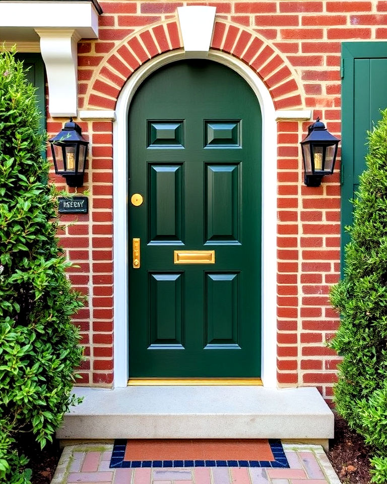 20 Green Front Door Ideas to Welcome Guests in Style