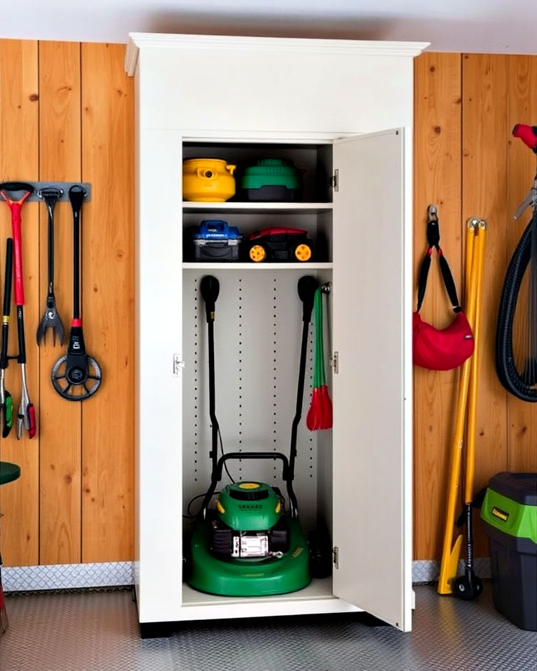 20 Smart Lawn Mower Storage Ideas for Your Garden