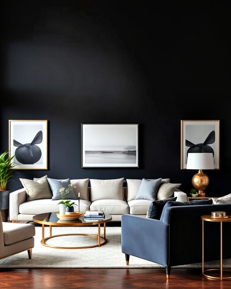20 Moody Living Room Ideas for a Dramatic Atmosphere
