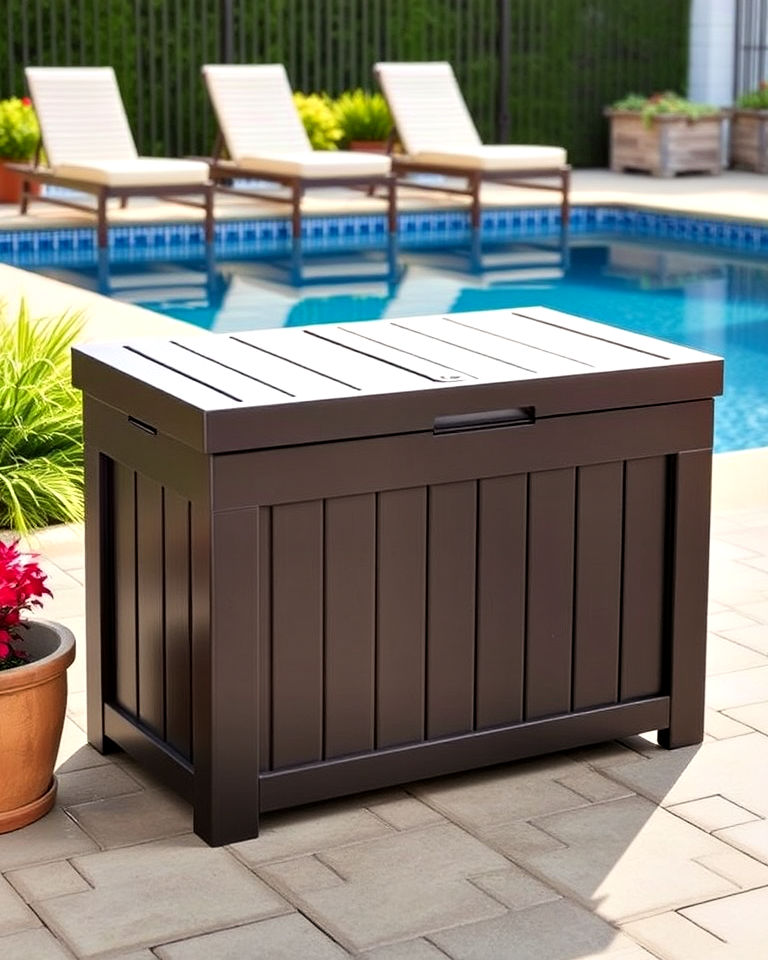 20 Pool Storage Ideas to Keep Your Backyard Tidy