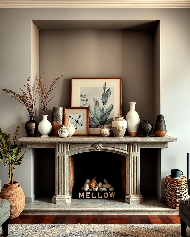 20 Empty Fireplace Ideas to Transform Your Hearth