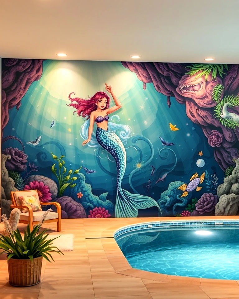 20 Pool Mural Ideas to Enhance Your Backyard Oasis