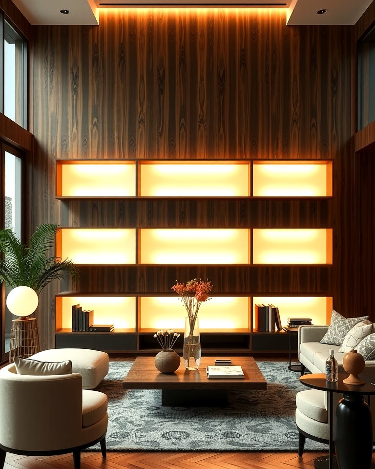 25 Living Room Wall Lighting Ideas for a Bright and Inviting Space