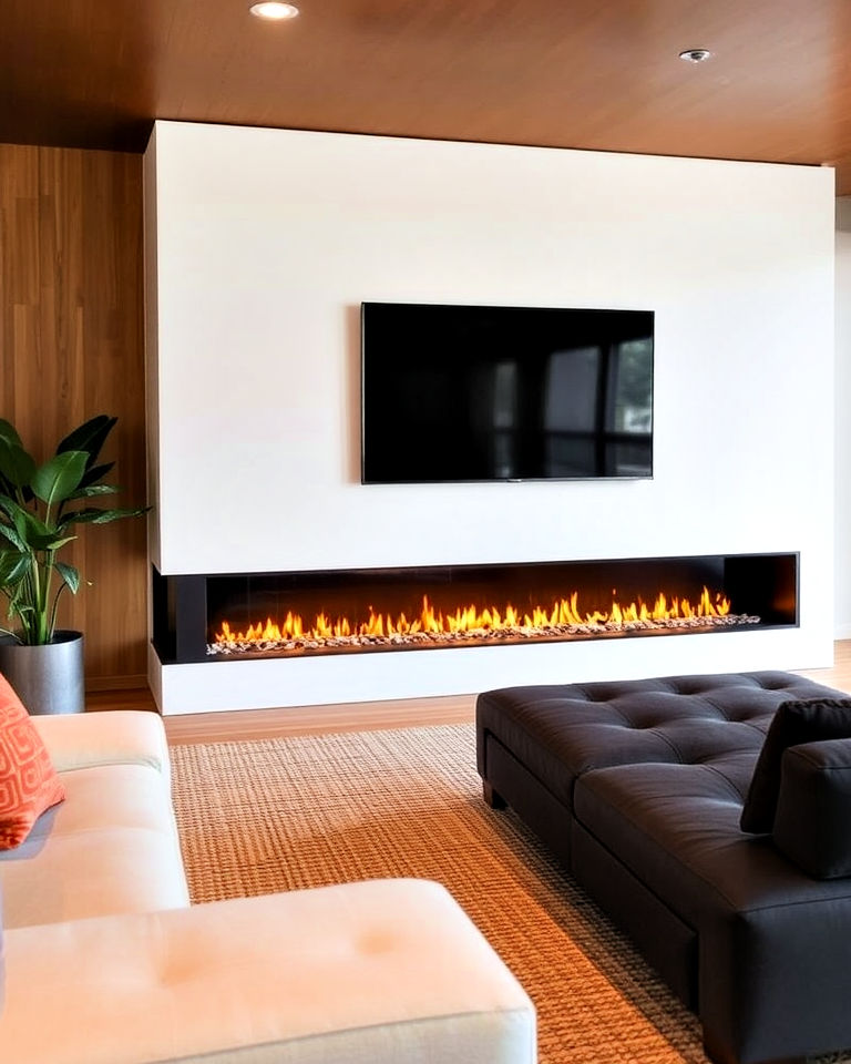20 Mid-century Modern Fireplace Ideas for a Retro Look