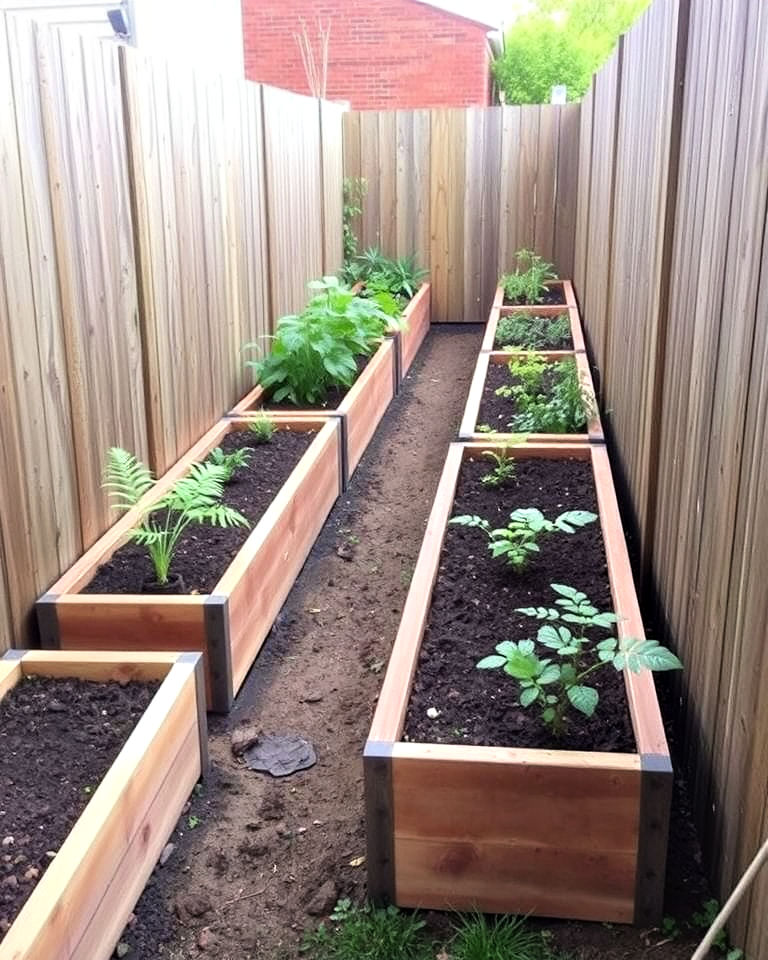 20 Raised Garden Bed Along Fence Ideas for Your Yard