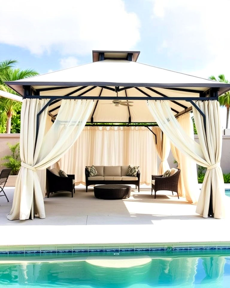 20 Pool Gazebo Ideas for a Stunning Backyard Oasis