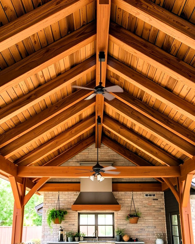 20 Outdoor Kitchen Roof Ideas for Year-Round Enjoyment