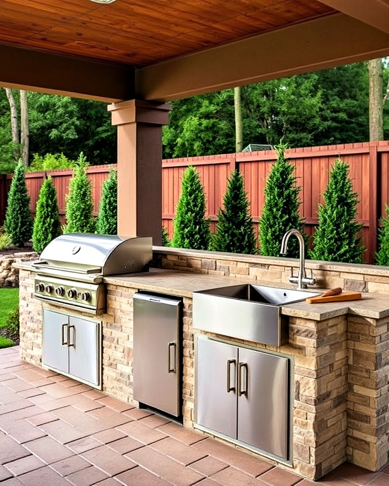 20 Luxury Outdoor Kitchen Ideas for Gourmet Cooking