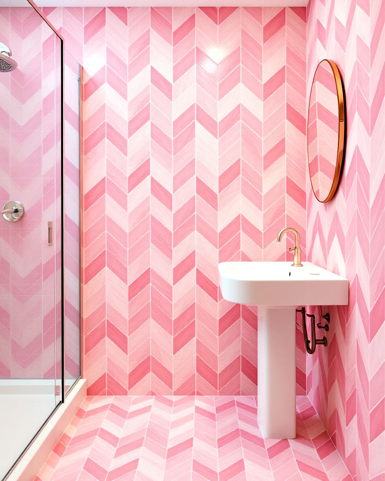 20 Pink Tile Bathroom Ideas for a Vibrant Look
