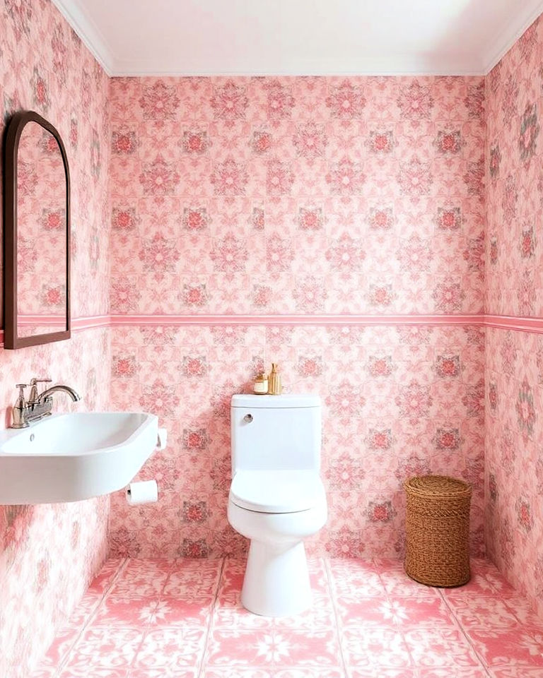 20 Pink Tile Bathroom Ideas for a Vibrant Look