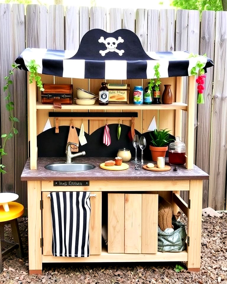 20 Mud Kitchen Ideas for Outdoor Fun with Kids
