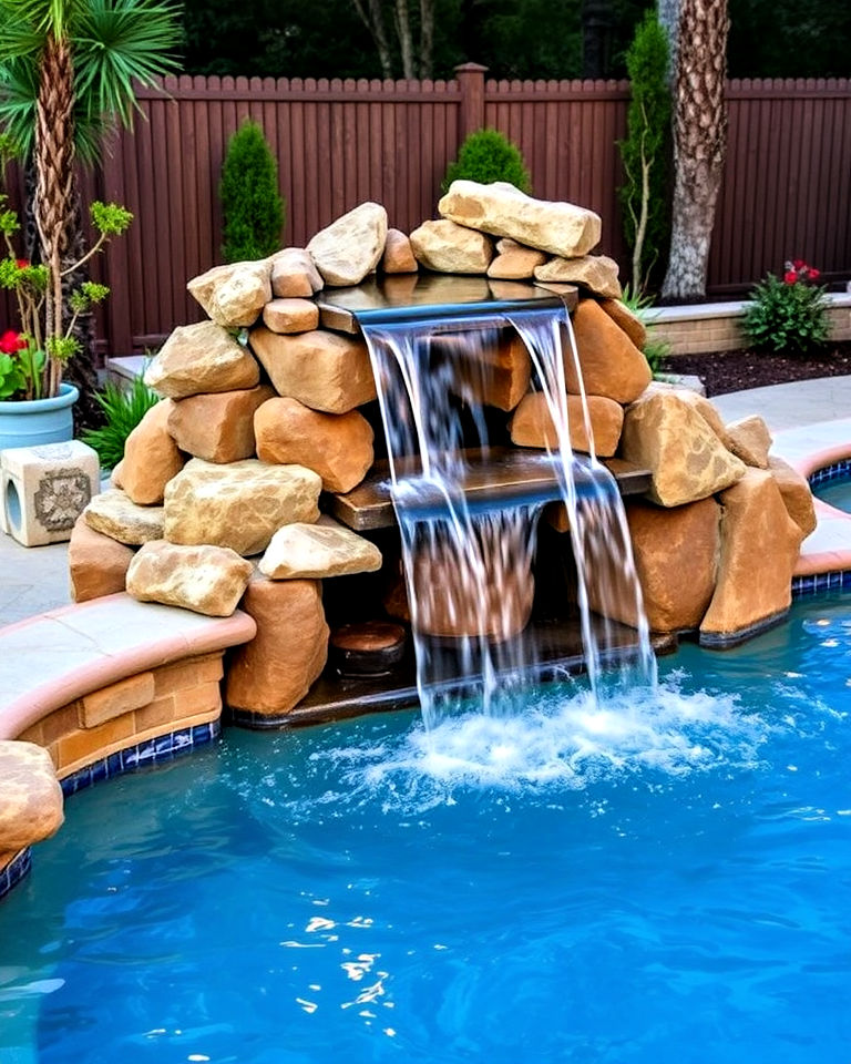 25 Backyard Waterfall Ideas for a Tranquil Retreat