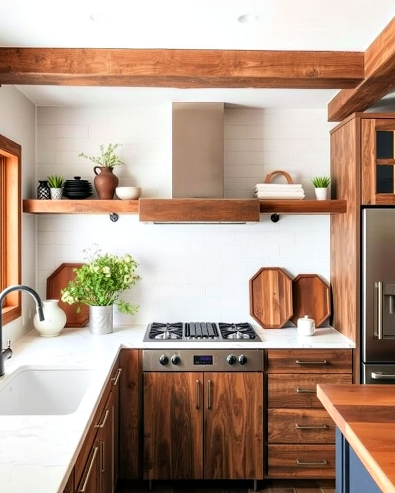 20 Natural Kitchen Design Ideas for a Warm Feel