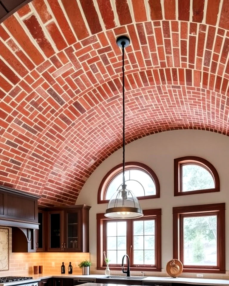 20 Red Brick Kitchen Ideas for a Rustic Charm