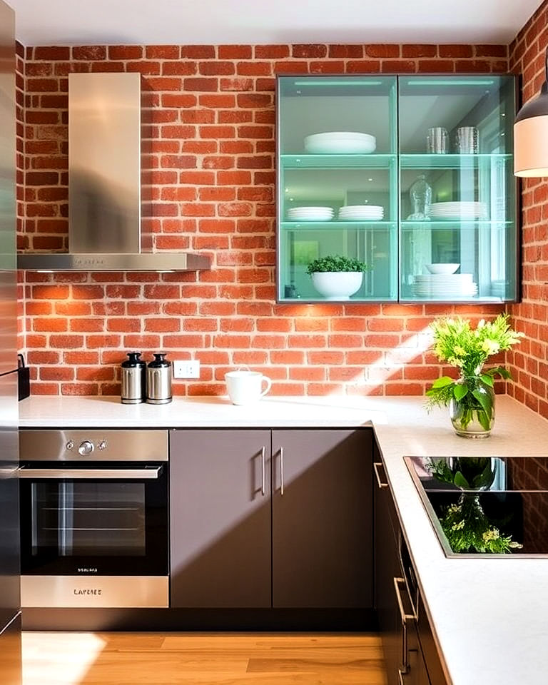 20 Red Brick Kitchen Ideas for a Rustic Charm