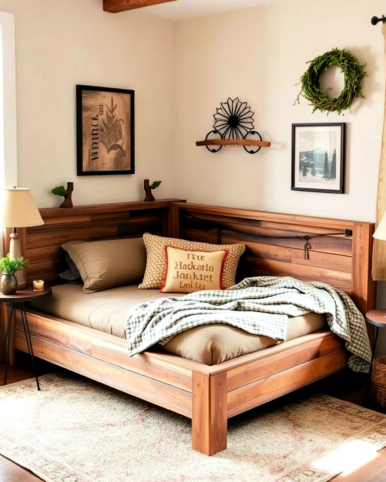 20 Creative Corner Bed Ideas for Small Spaces