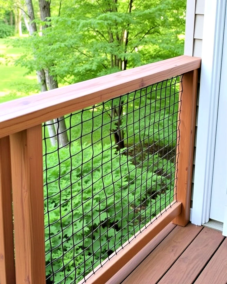 20 Hog Wire Deck Railing Ideas for Rustic Charm