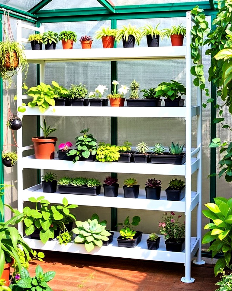 20 Innovative Corner Greenhouse Ideas for Gardeners