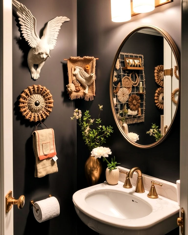 20 Eclectic Powder Room Ideas for a Unique Look