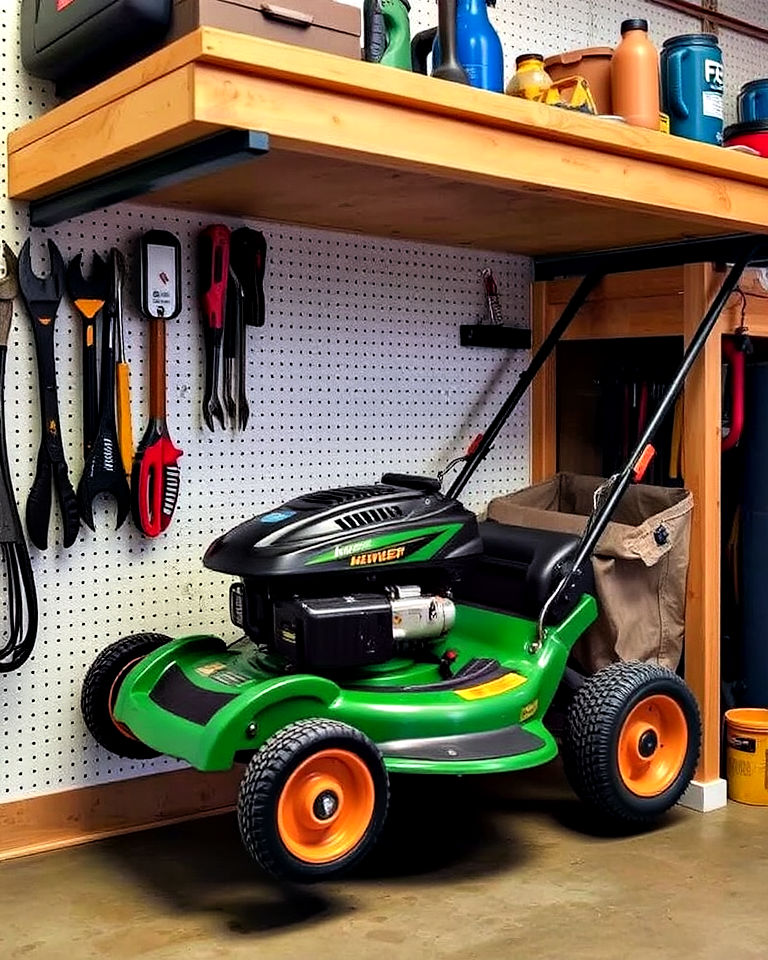 20 Smart Lawn Mower Storage Ideas for Your Garden