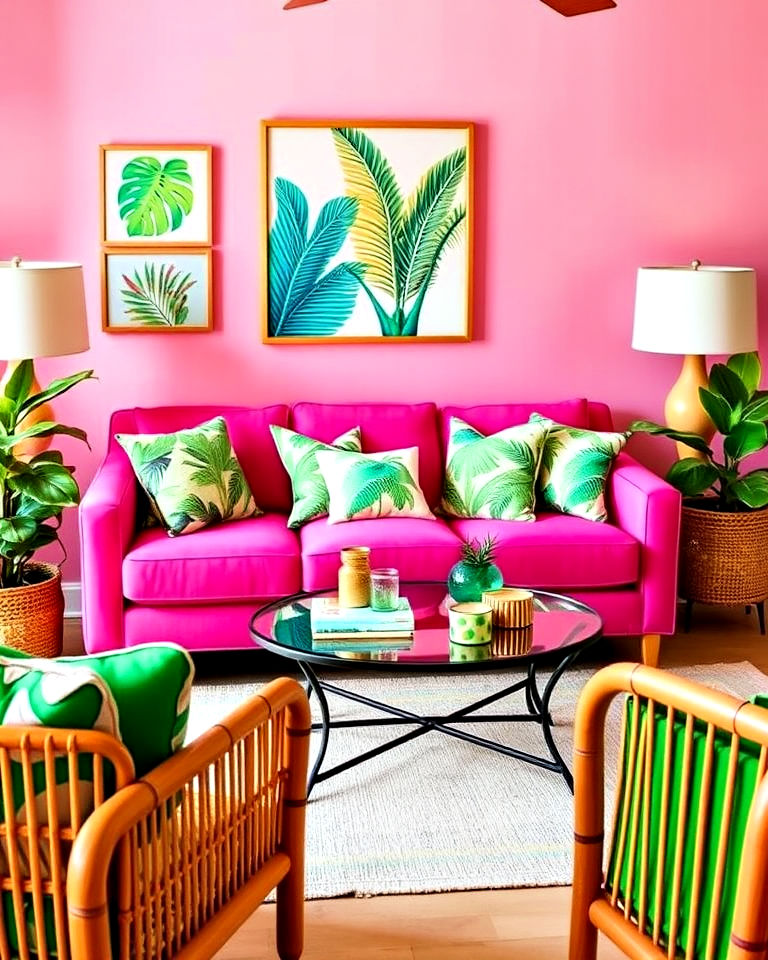 20 Pink Couch Living Room Ideas for a Bold Statement
