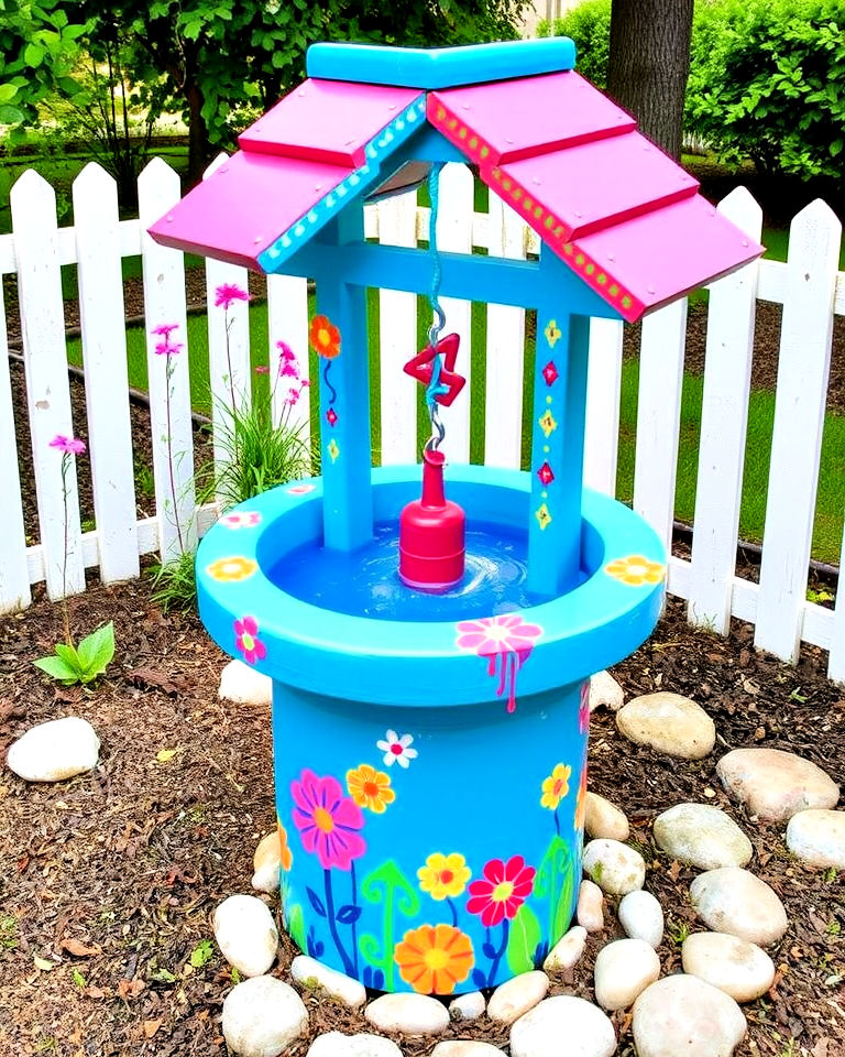 20 Outdoor Wishing Well Garden Ideas for Enchantment