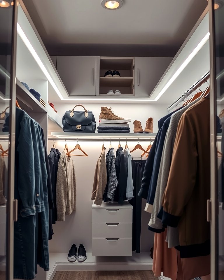 25 Small Closet Storage Ideas to Maximize Space