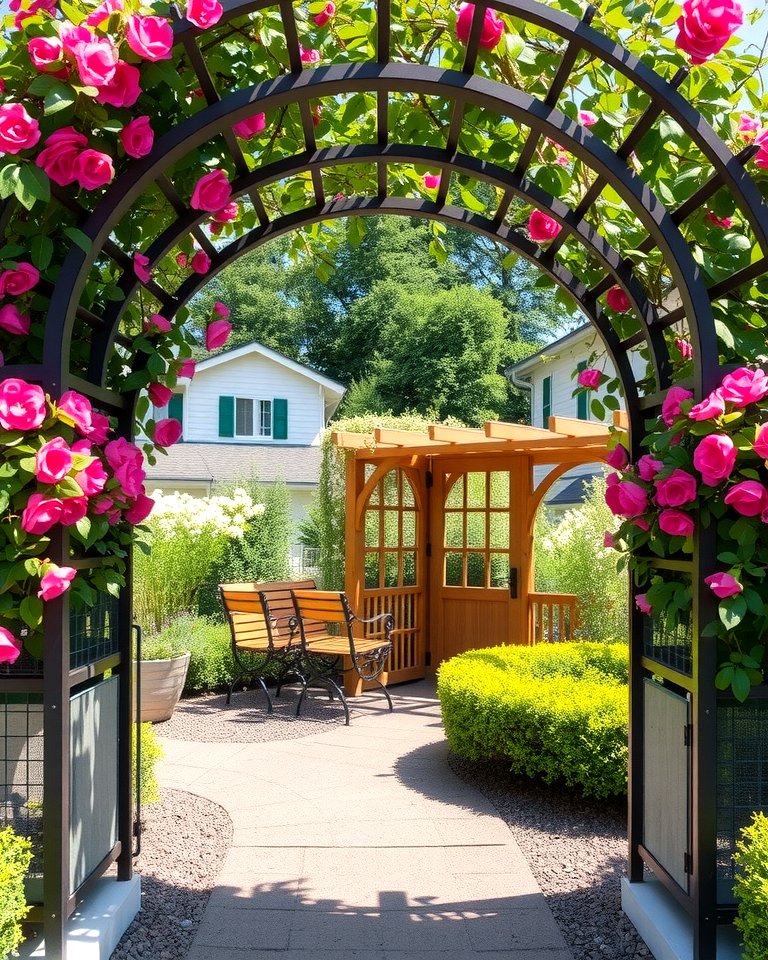 25 Trellis Ideas to Enhance Your Garden Aesthetics