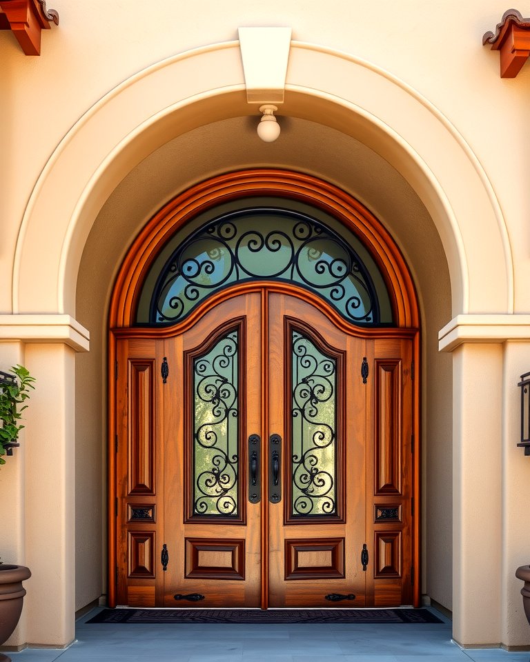 25 Spanish Style Front Door Ideas for Curb Appeal