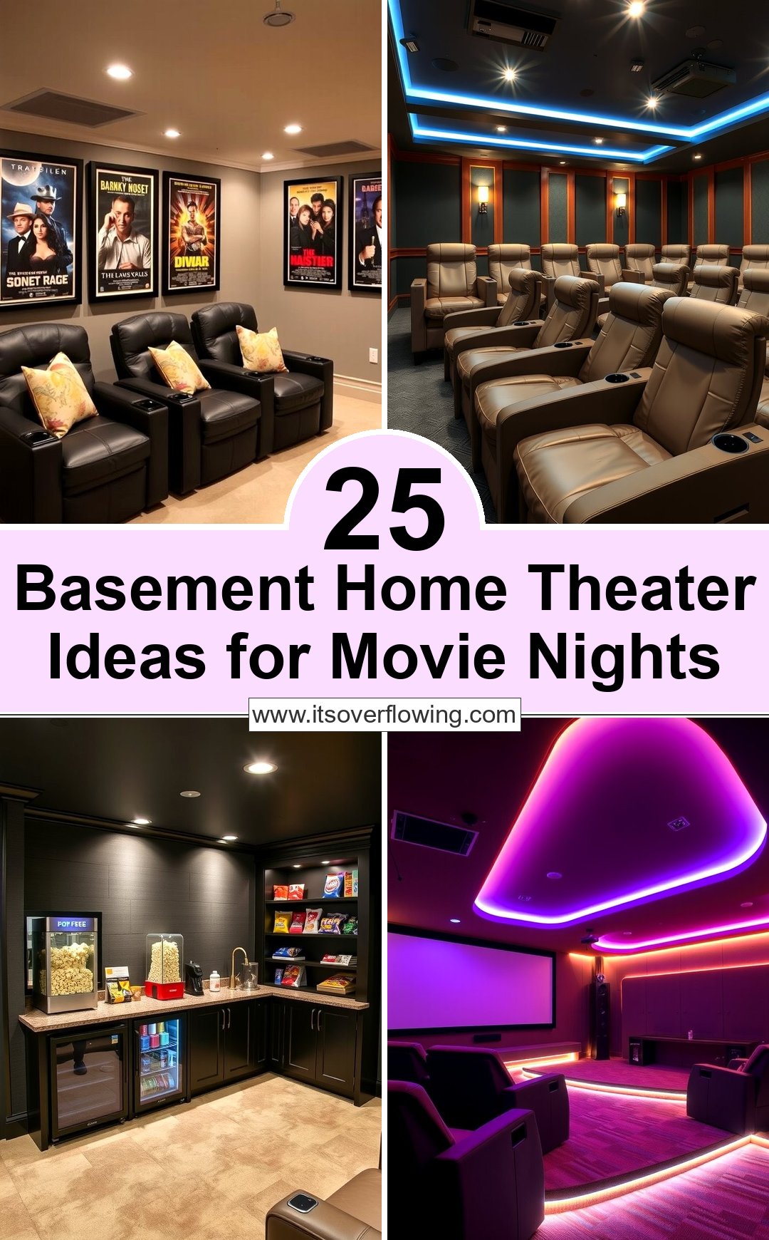 25 Basement Home Theater Ideas for Movie Nights
