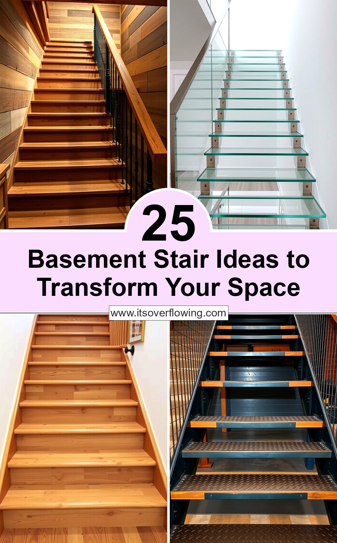 25 Basement Stair Ideas to Transform Your Space
